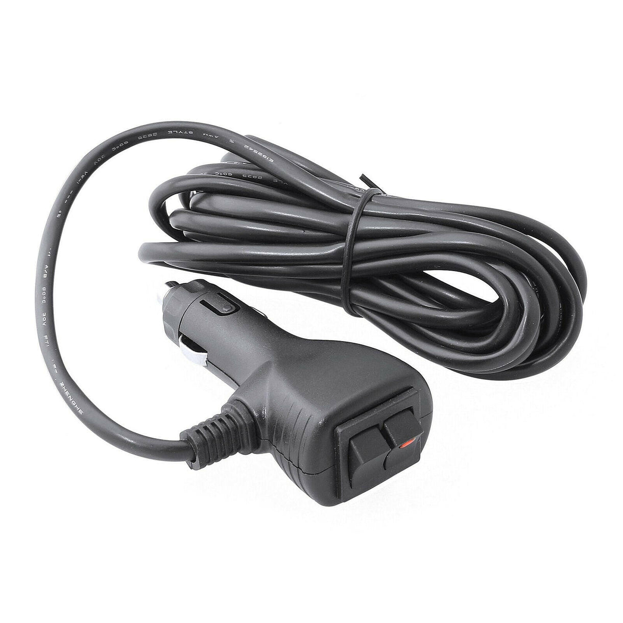 12-24V DC 2.5M Dual Switch On-Off & Positive-Trigger Momentary Cigaret ...