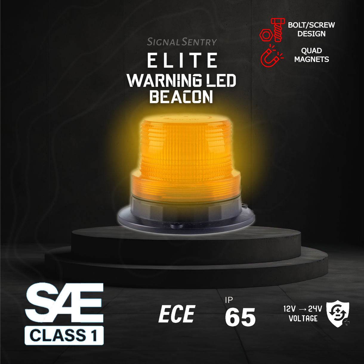 LED Beacons | ADR SAE Class 1 Rotating & Strobe – Signal Sentry